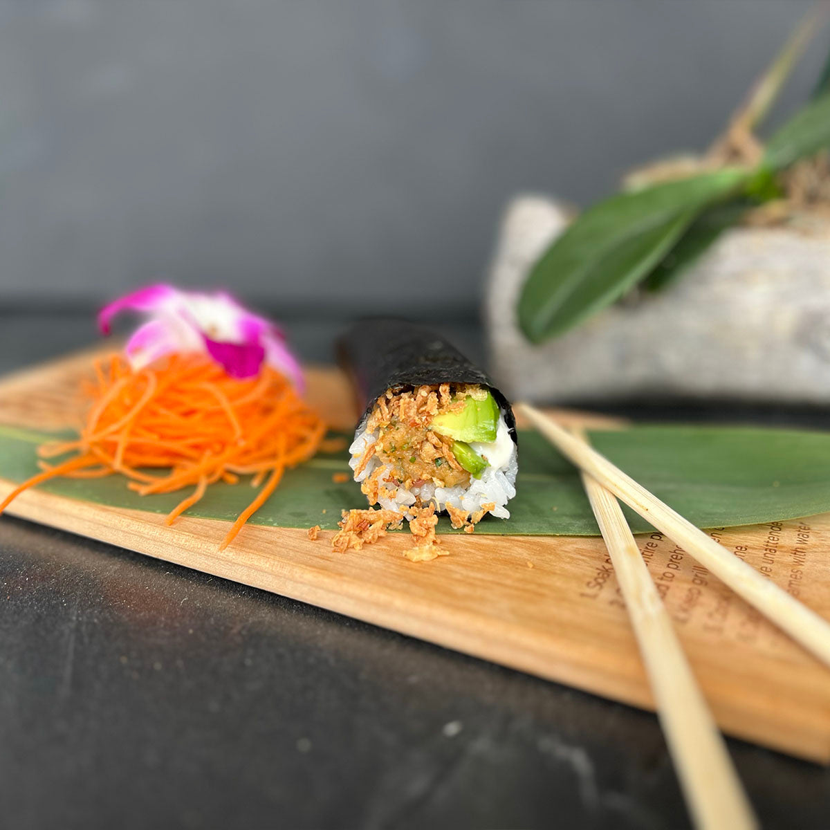 Spicy Hamachi Hand Roll 2pc – Krudo Fish Market