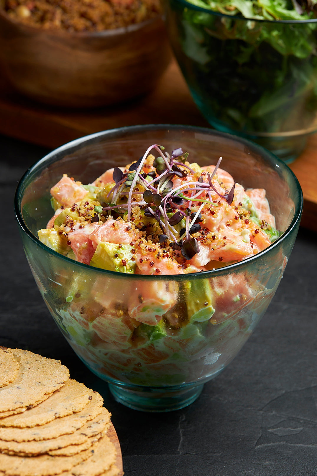 Truffle Salmon Tartar – Krudo Fish Market