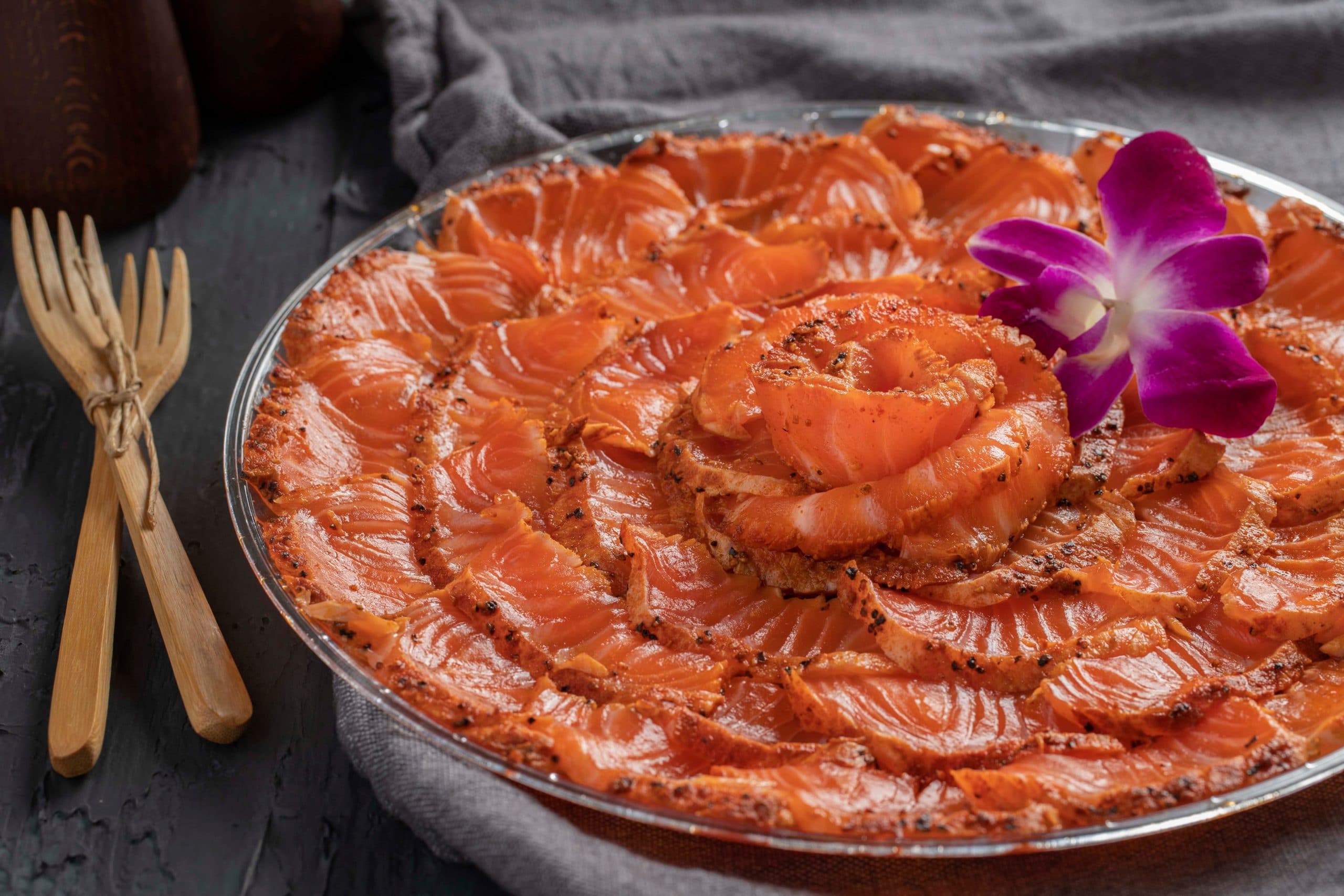 Seared Salmon Platter – Krudo Fish Market